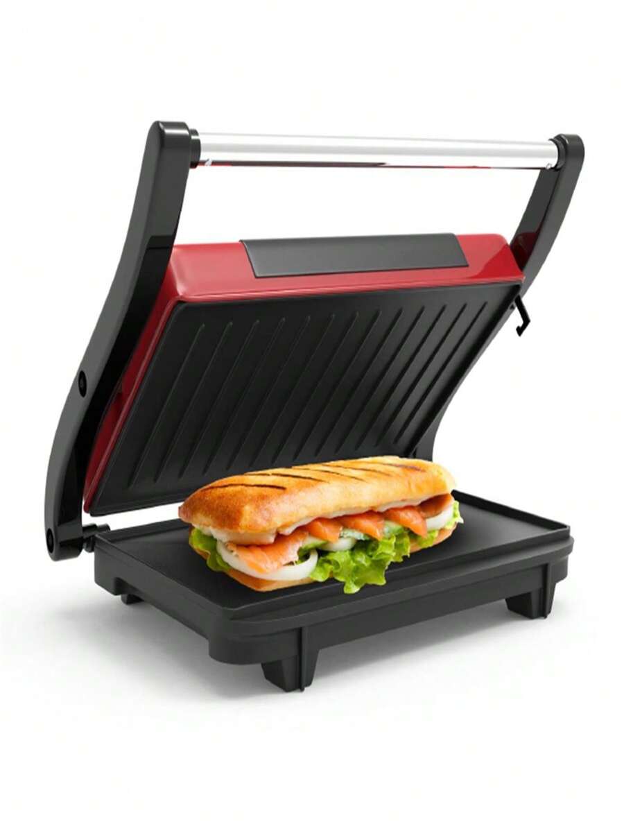 Chef Buddy 82-SW100 Panini Press Indoor Grill & Gourmet Sandwich Maker ...