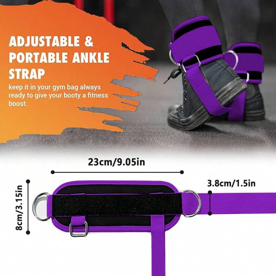 Ankle Strap For Cable Machine Women And Men, Adjustable Gym Cable Ankle ...