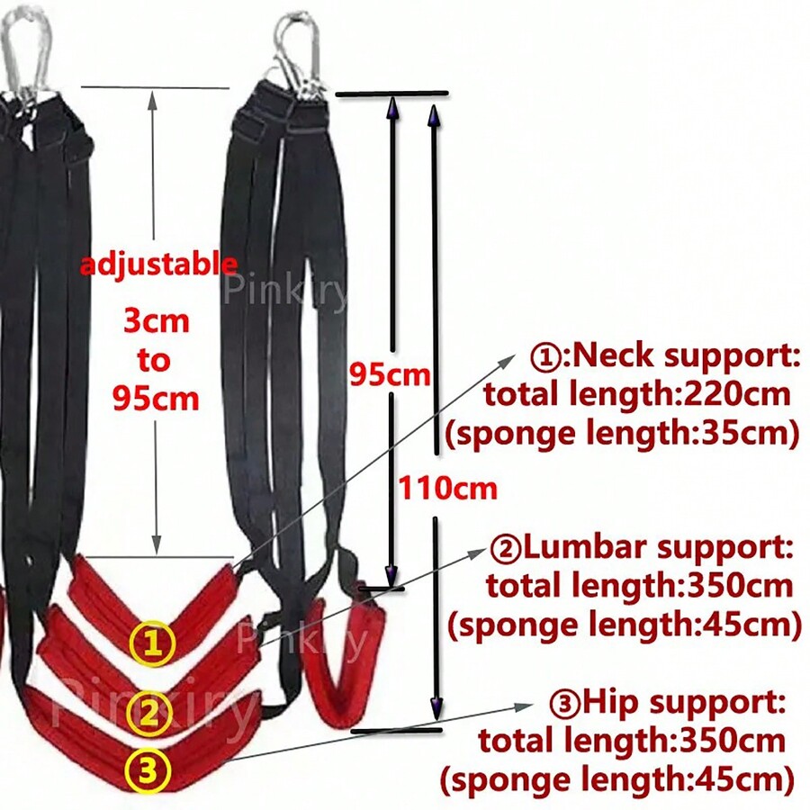 Upgrade Sex Swing Male And Female Sex Toys, SM Binding Bondage Split Leg Strap, Couple Flirting ...
