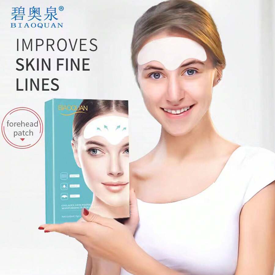 10pcs Forehead Line Removal Gel Patch Anti Wrinkle Forehead Firming ... 10pcs Forehead Line Removal Gel Patch Anti Wrinkle Forehead Firming ...