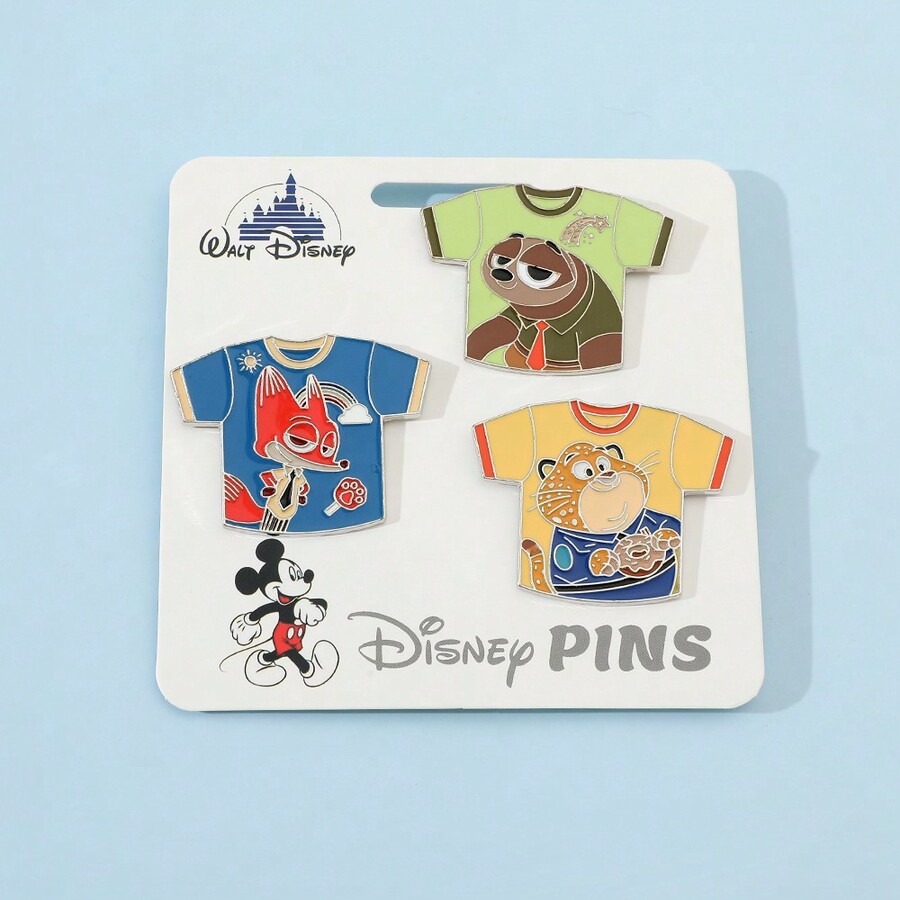 Disney Disney 1 Pc Cartoon Anime Zootopia Lightning Metal Brooch ...