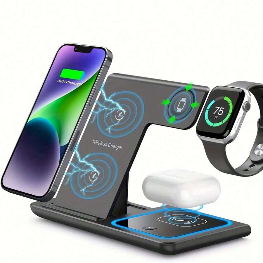 3P Experts Tap And Power Wireless Charging Station | SHEIN USA