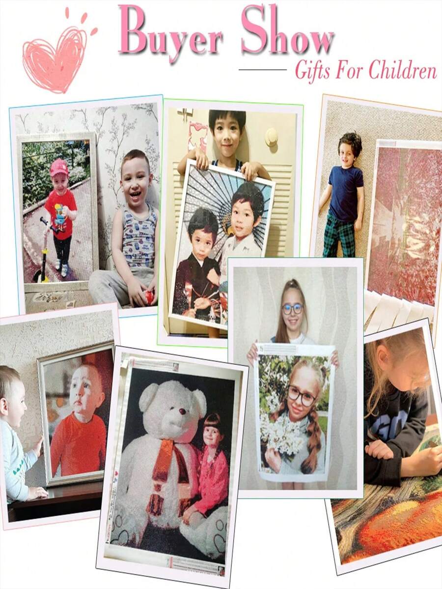 5D Custom Diamond Painting Kit, Personalized Diamond Art For Adults ...