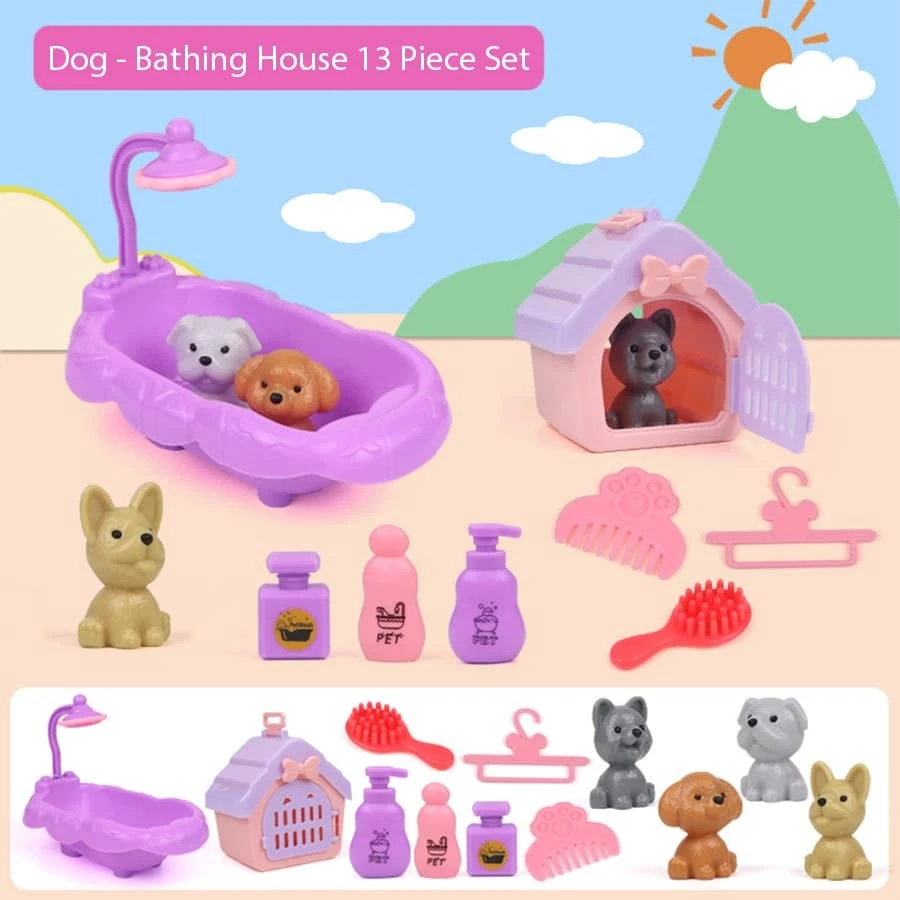 13 piezas de juguetes para jaula de mascotas, conjunto de juego para ...