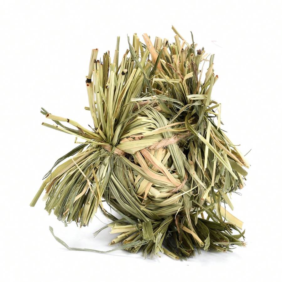 Small Animal Chew Toys Set Grass Weaving - Rabbit, Chinchilla, Guinea ...