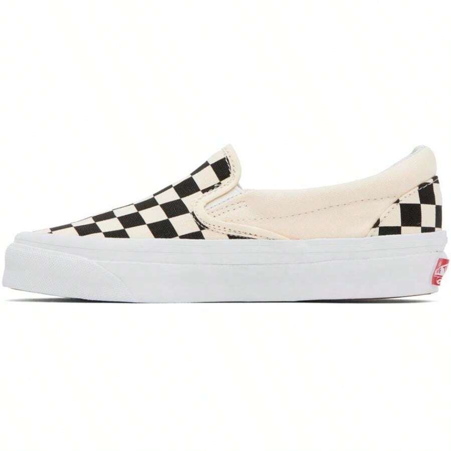 Vans Off-White OG Classic Slip-On LX Sneakers | SHEIN USA