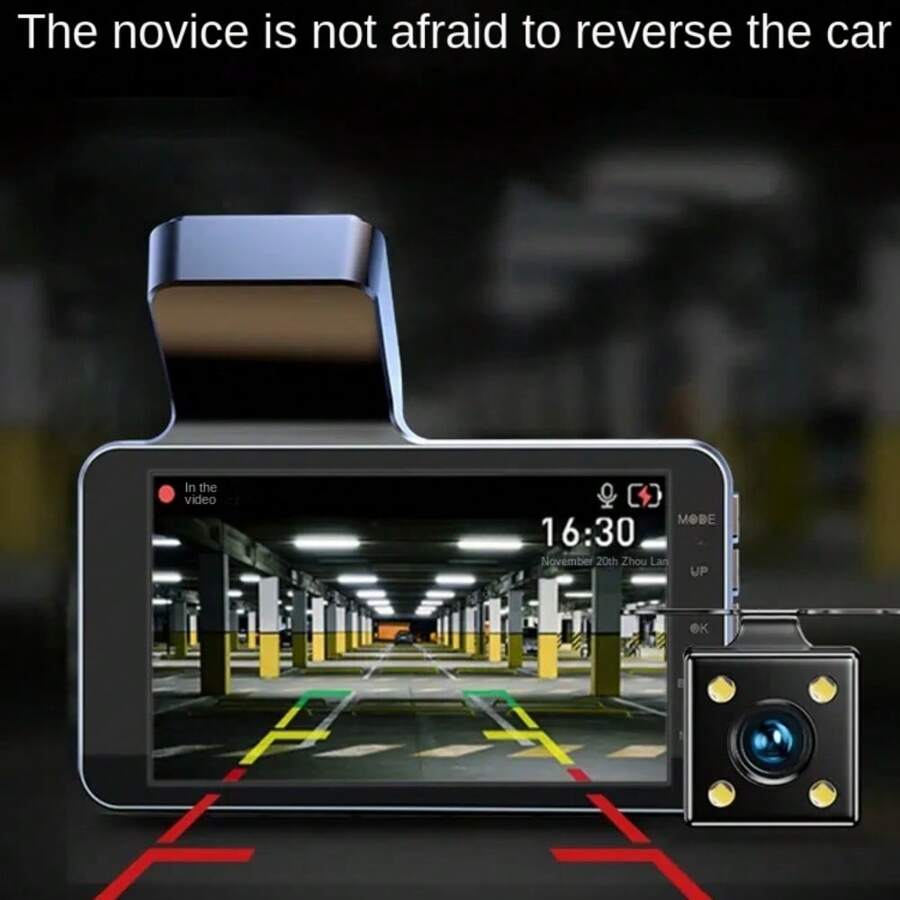 Dual Lens Dash Cam Car Camera, Black Box, Cycle Dashcam, Driving Mirror ...