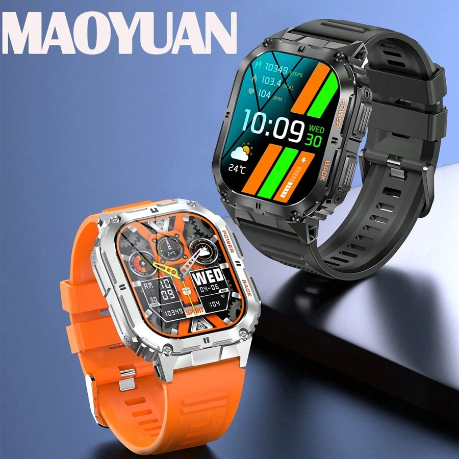 MAOYUAN 2024 New Youth Smart Watch, 1.96 Inch High-Definition Touch ...