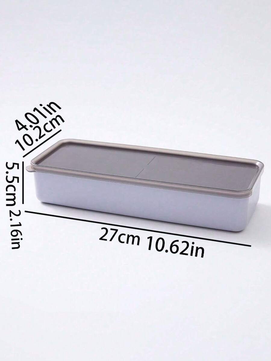 1pc Kitchen Noodle And Food Storage Container, Rectangle Shaped, Multi ...