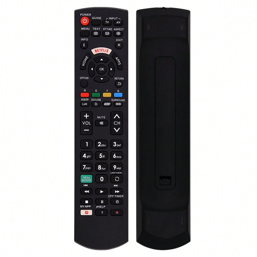 Replacement Panasonic TV Remote Control For All Panasonic Viera Smart ...