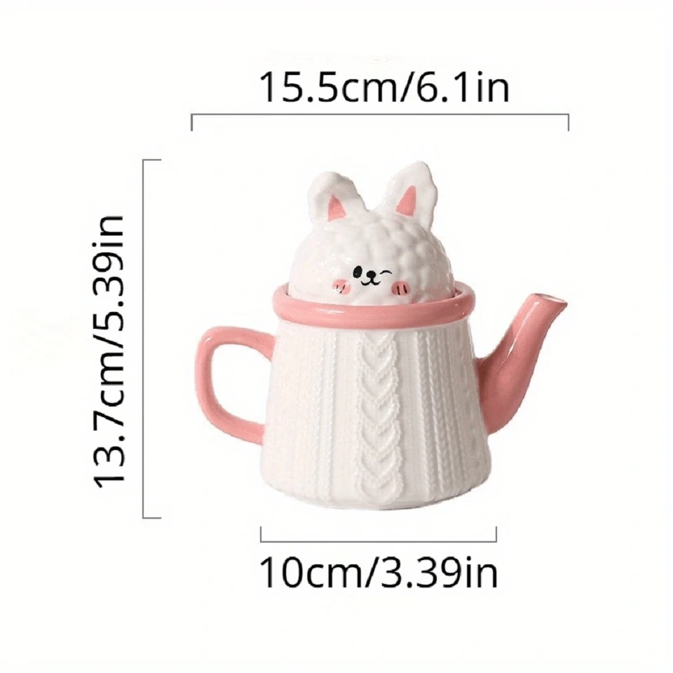 Cute Ceramic Cup, Paired With A Knitted Horse Cup, Perfect For ...