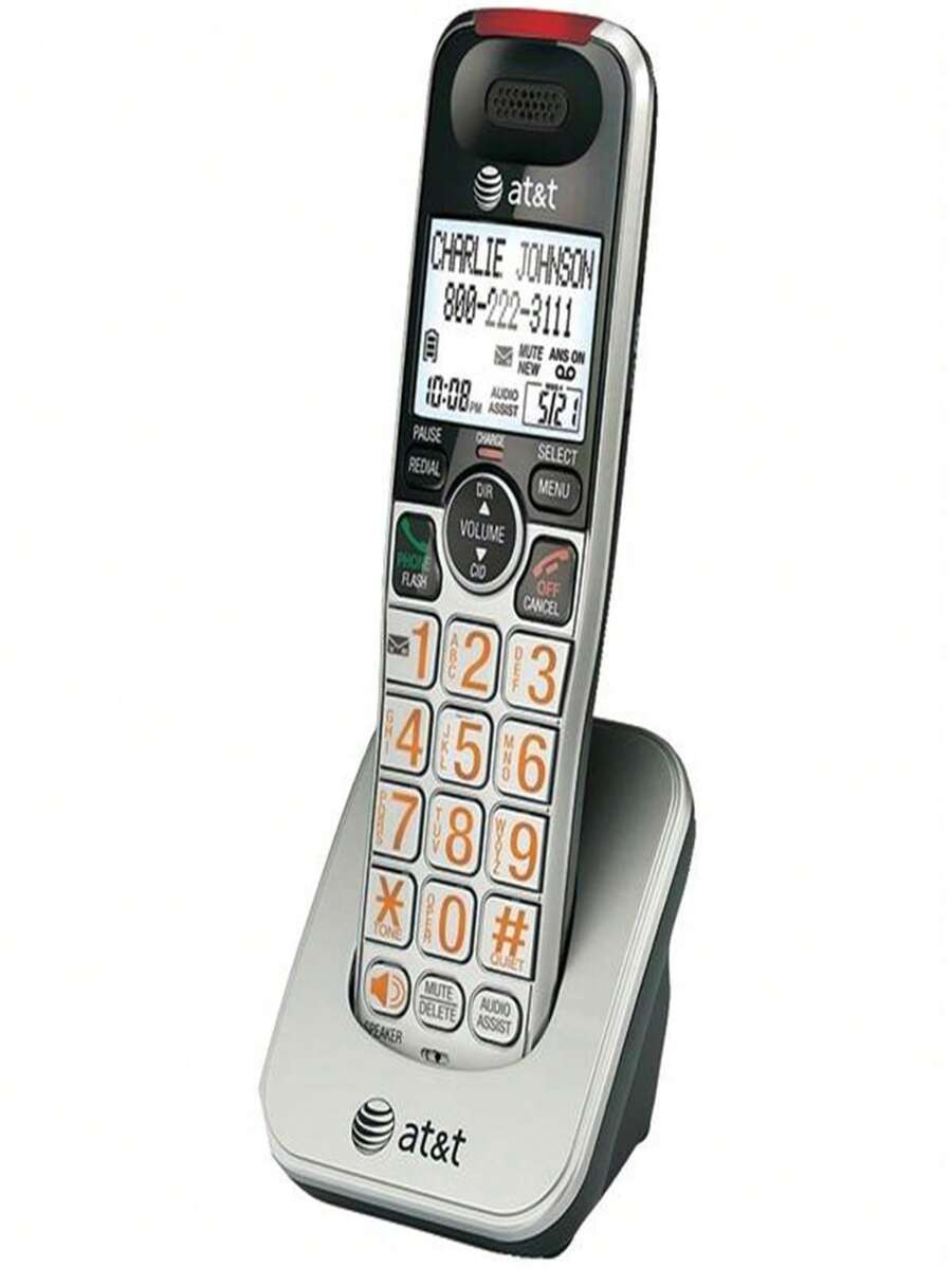 AtandT Cordless Phone System With Answering Caller Id And Call Waiting - Additional Handset ...