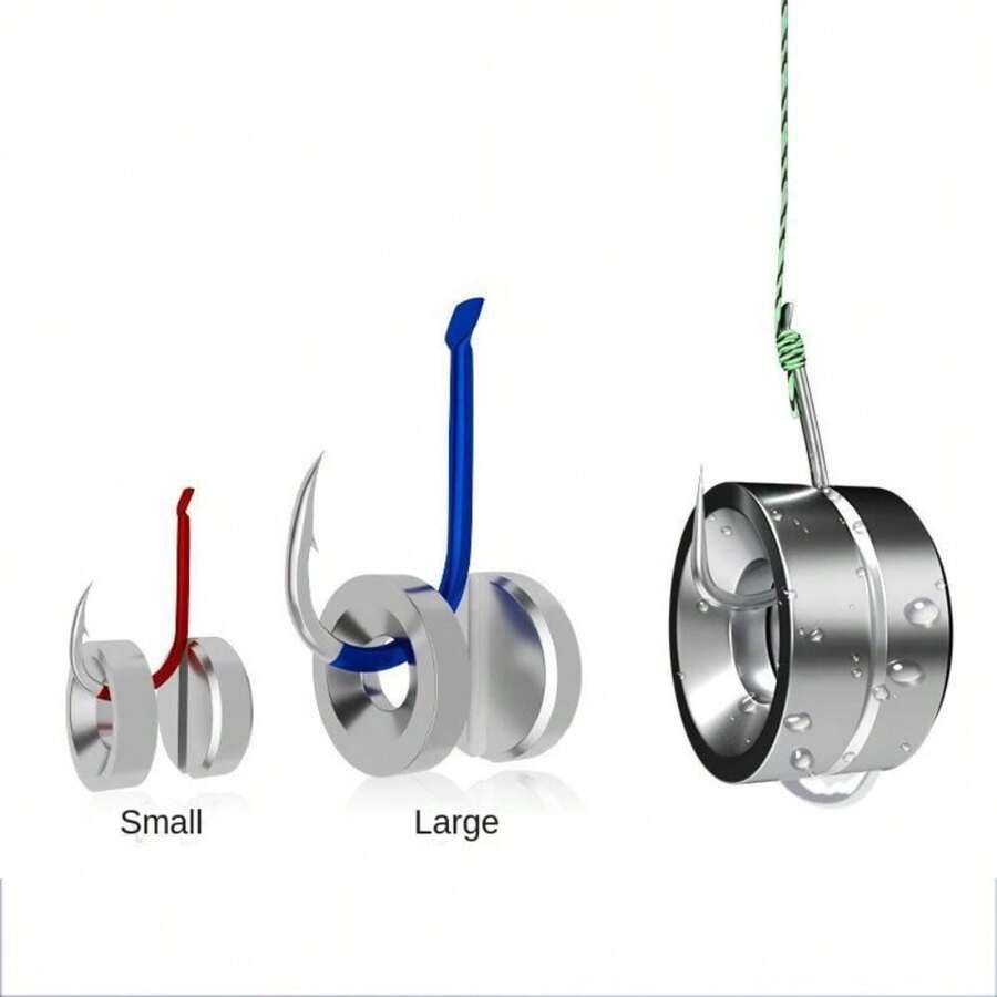 1pc Bottom Rig Magnetic Bottom Tracker Magnet Strong Search Magnet ...