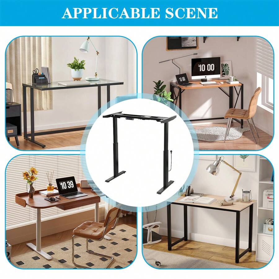 Standing Desk Frame | Electric Adjustable Standing Computer Desk Frame ...