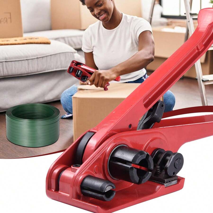 Banding Strapping Kit | 2000Ft Length Manual Banding Tools | Labor-Saving Packing Tools With ...