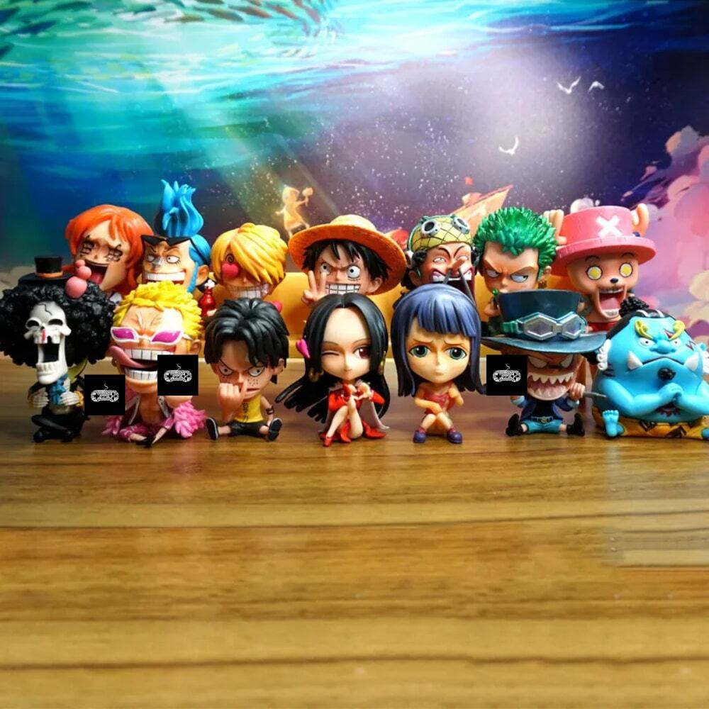 Mini POP One Piece Action Figure Anime Collectible Room Decoration Gift ...