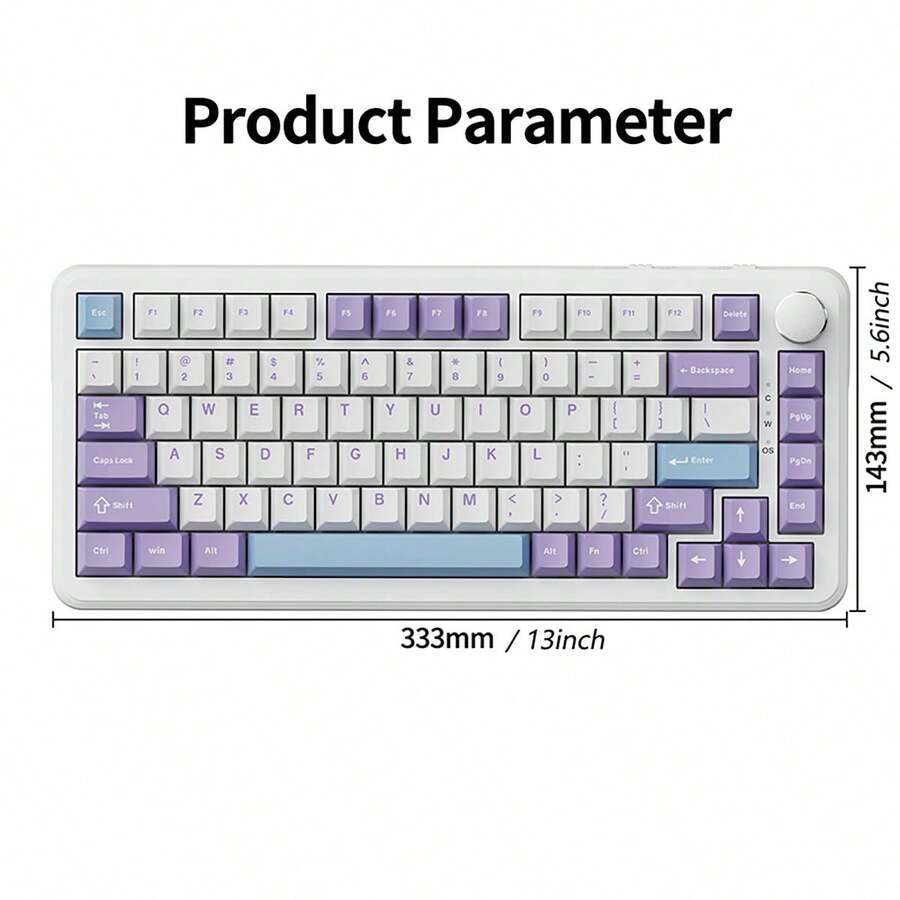AJAZZ AJAZZ AK820MAX 75% Customized Mechanical Keyboard, Haiyan Switch ...