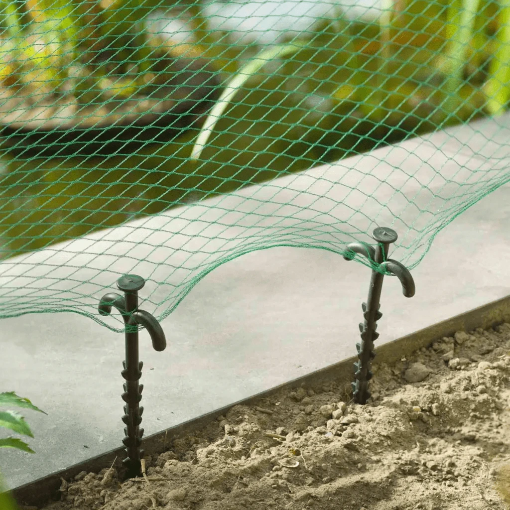 10 Pcs Garden Edging Stakes Black Landscape Edging Anchoring Spikes ...