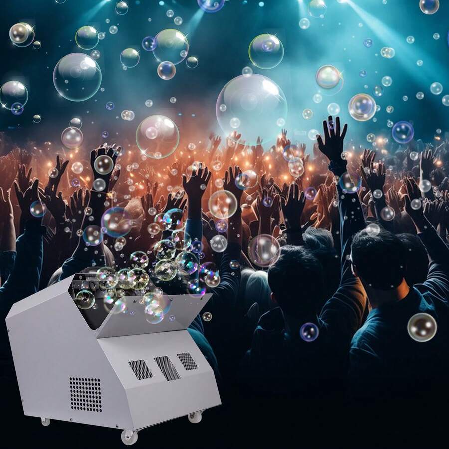 Remote Control Bubble Machine | 500W Two-Wheel Outdoor Bubble Machine ...