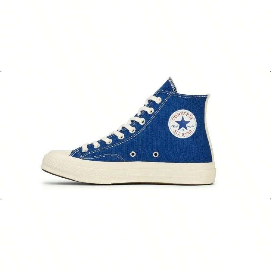 COMME DES GARCONS PLAY X CONVERSE Chuck Taylor High Top Sneakers | SHEIN UK