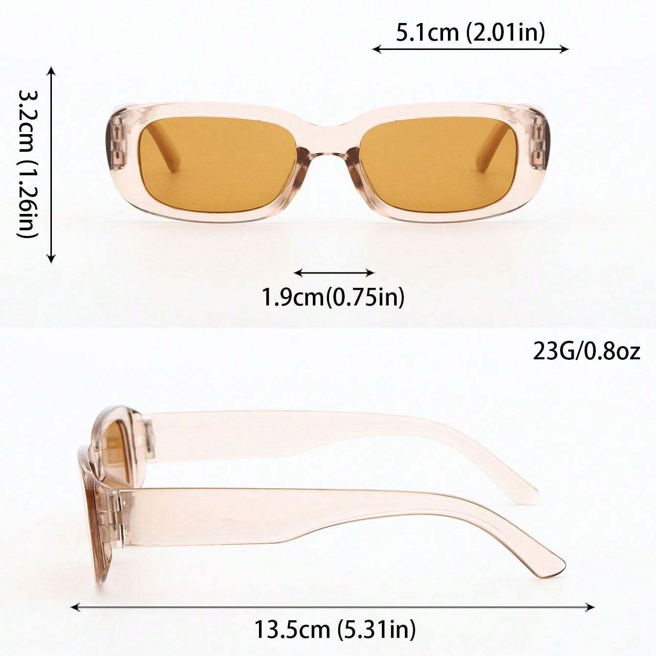 3pcs Trendy Y2K Square Cute Retro Sports Sunglasses For Men And Women ...