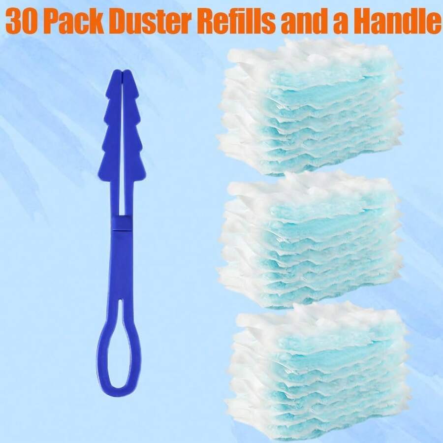 30 Packs Duster Refill Compatible With Duster, Multi Surface Heavy Duty ...