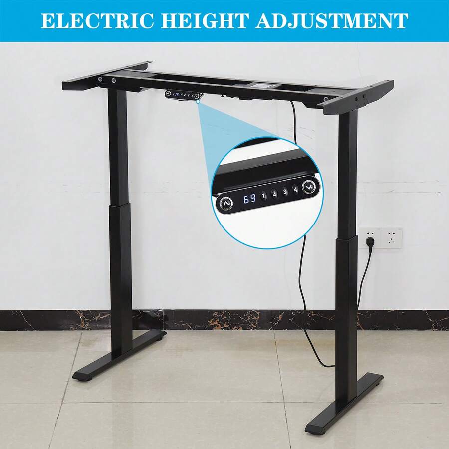 Standing Desk Frame | Electric Adjustable Standing Computer Desk Frame ...