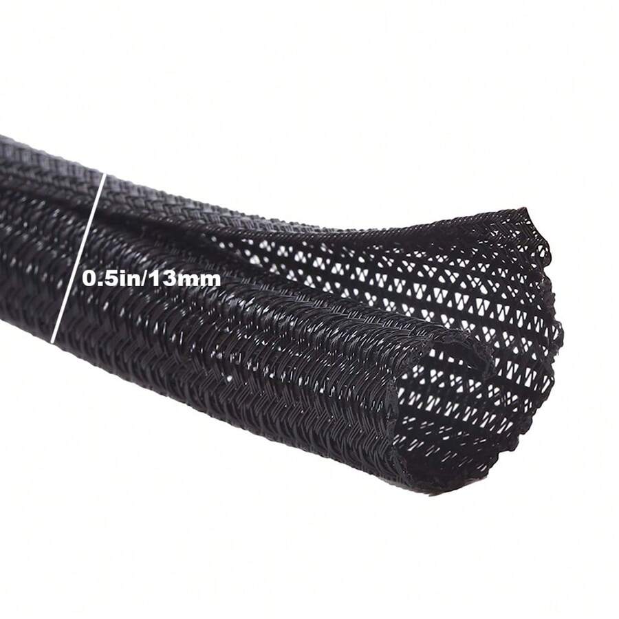 Cable Sleeve 1/2 Inch (13mm) Cord Protectors From Pets No Chew, Cable ...