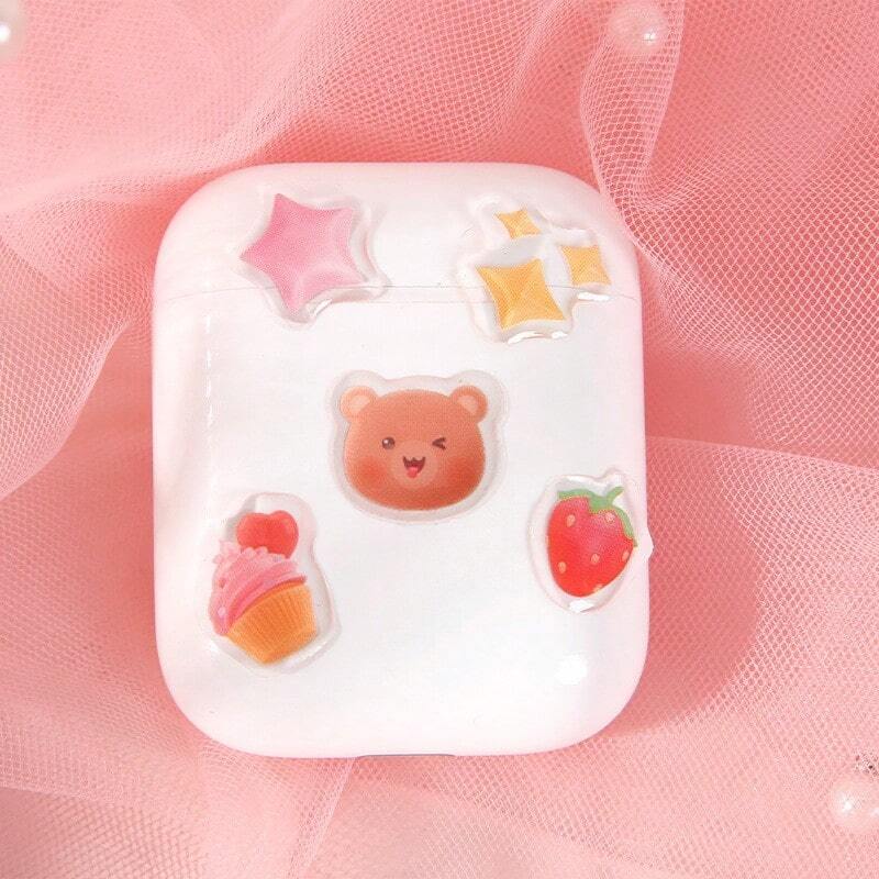 Mu Ran Cultural And Creative Crystal Drip Glue Edition Sticker Bubble ...