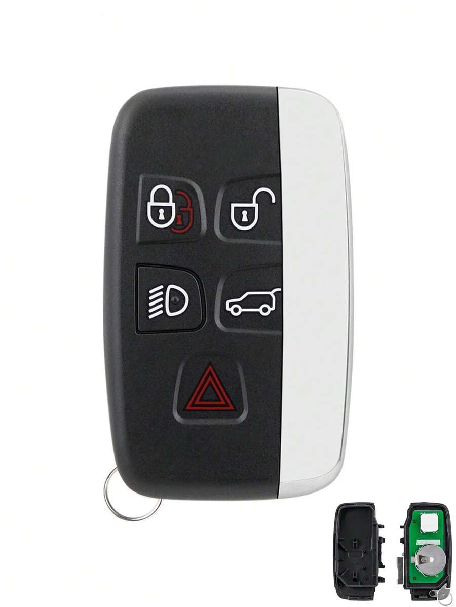 5 Buttons Smart Remote Control Car Key Fob 433MHz For Land Rover Evoque ...
