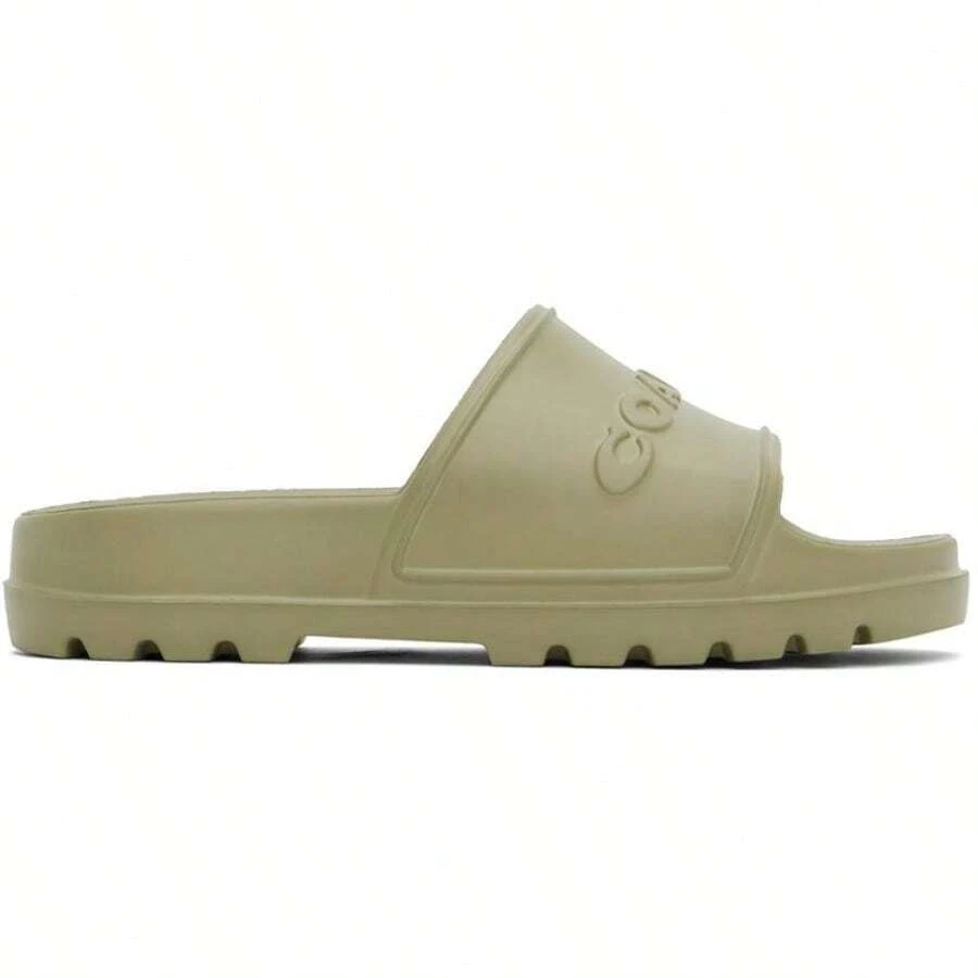 Coach 1941 Khaki Jesse Slides | SHEIN USA