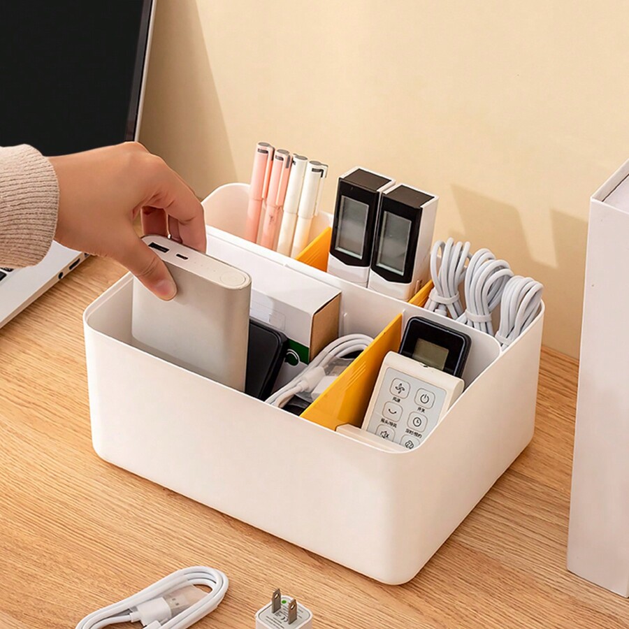 Large Capacity Compartmentalized Plastic Storage Box With Removable ...