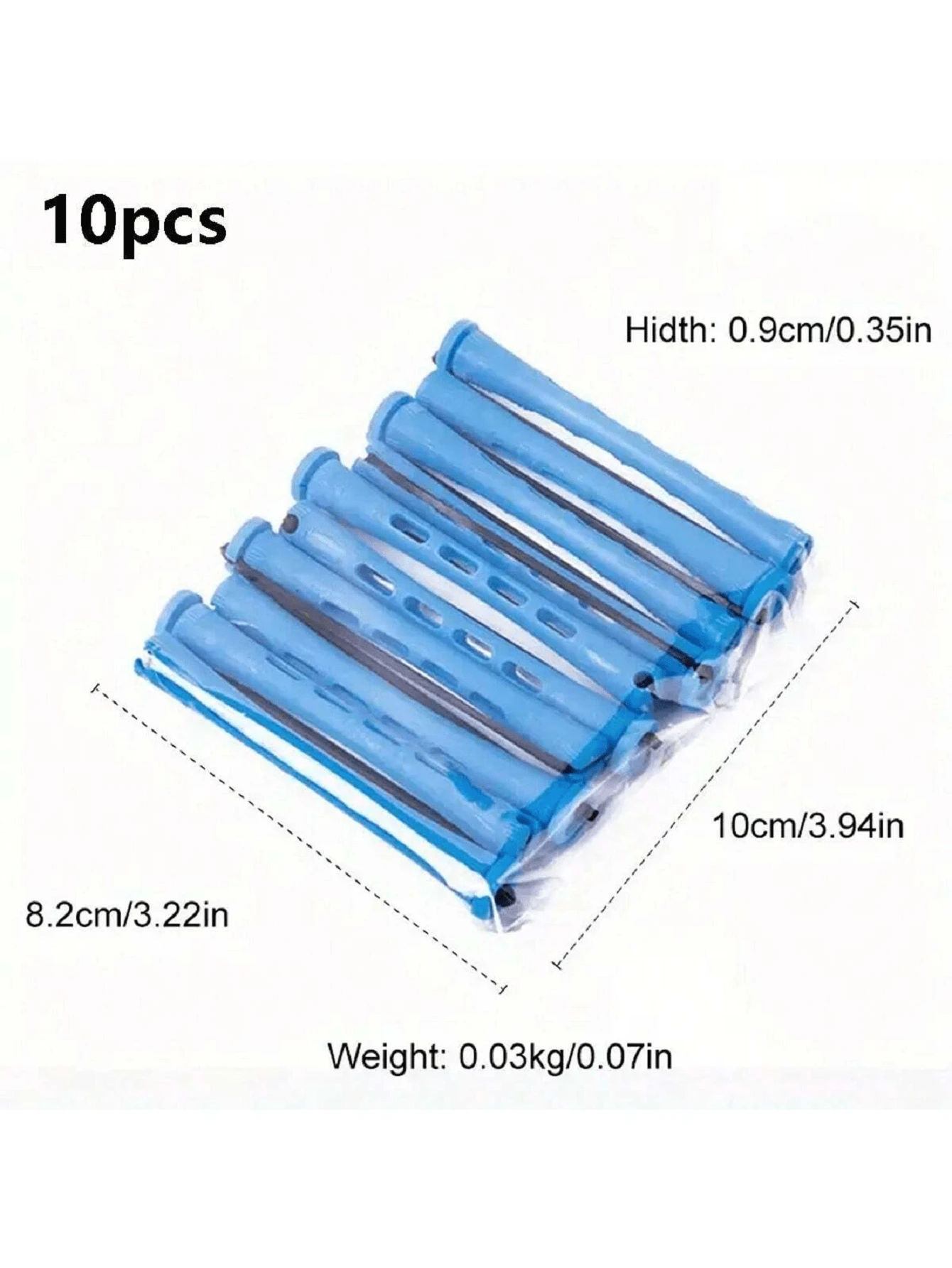 10 Pieces Of Cold Perm Bars, Hair Salons With Covers, Curling Tubes ...