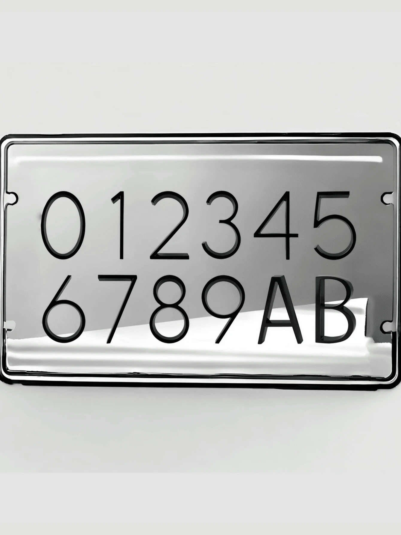 Stainless Steel Accessories Sign Door Number Plate Floating House ...