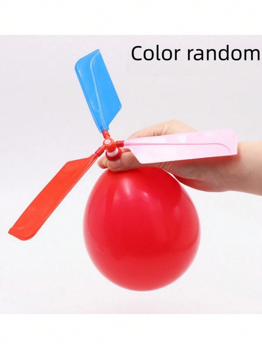 1pc Creative Balloon Airplane DIY Balloon Helicopter Flying Saucer ...
