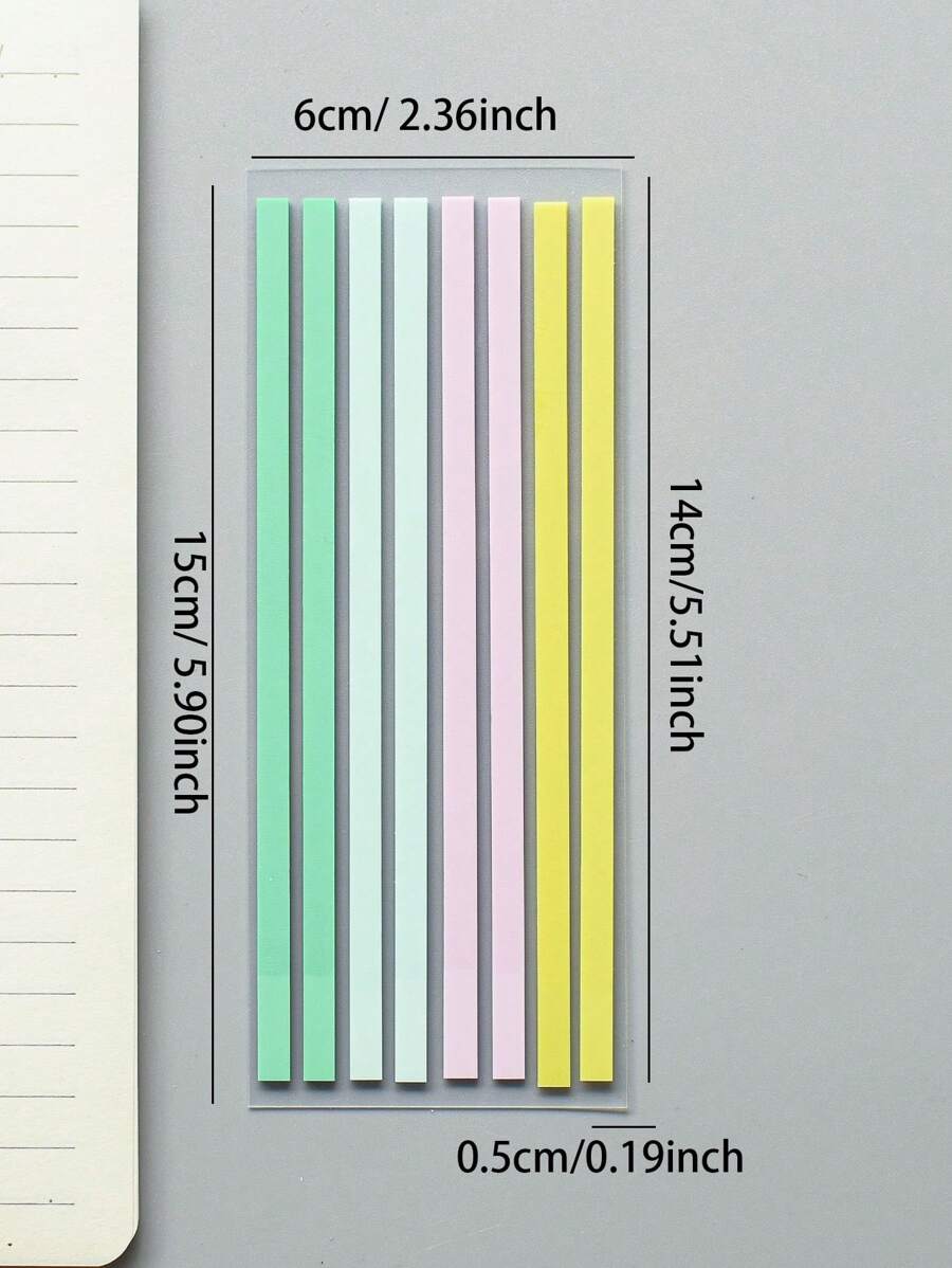 15 Types Of Sticky Notes, Long And Small Pet Sticky Notes, Morandi ...
