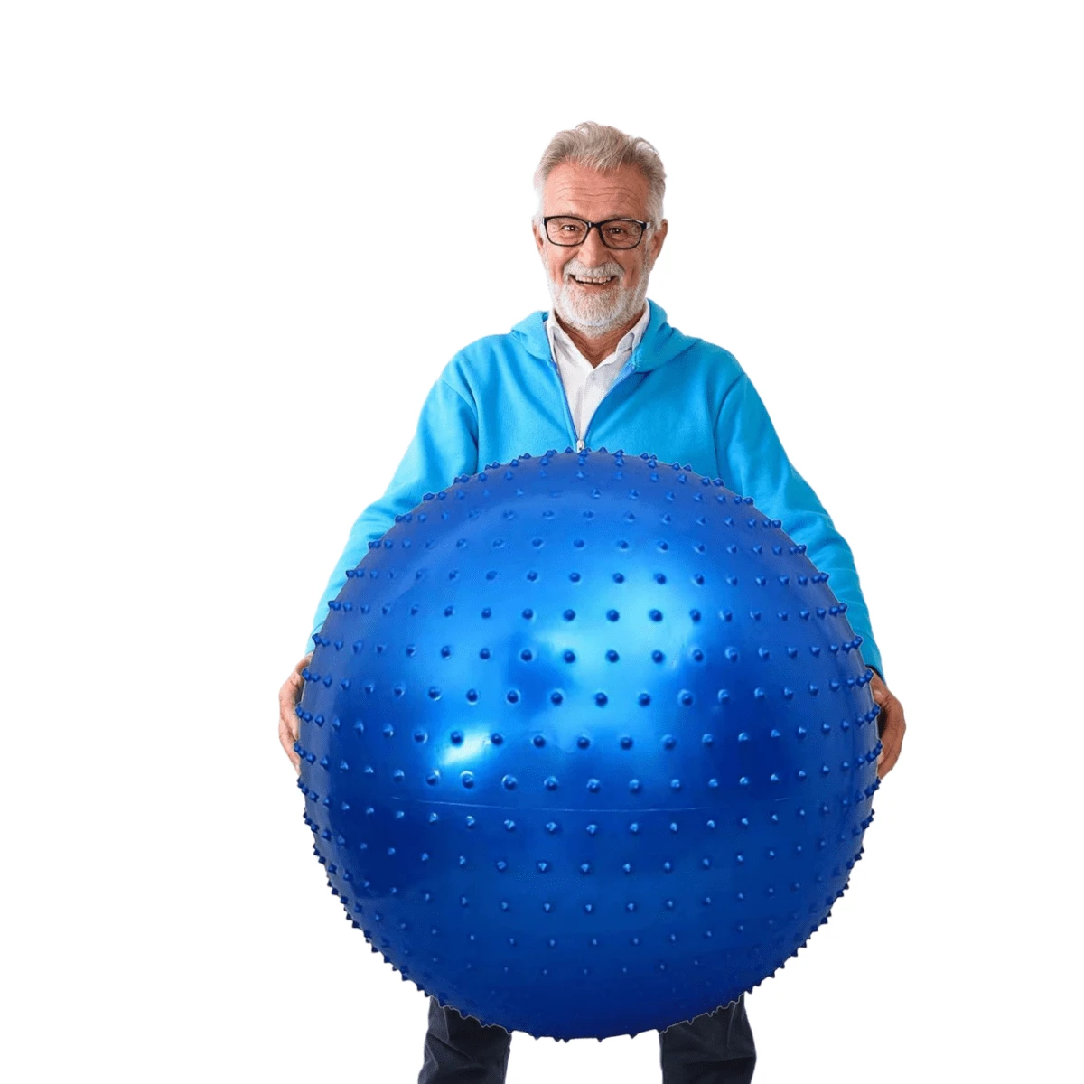 65-85cm Sensory Massage Ball, PVC Yoga Ball With Anti-Burst Granules ...