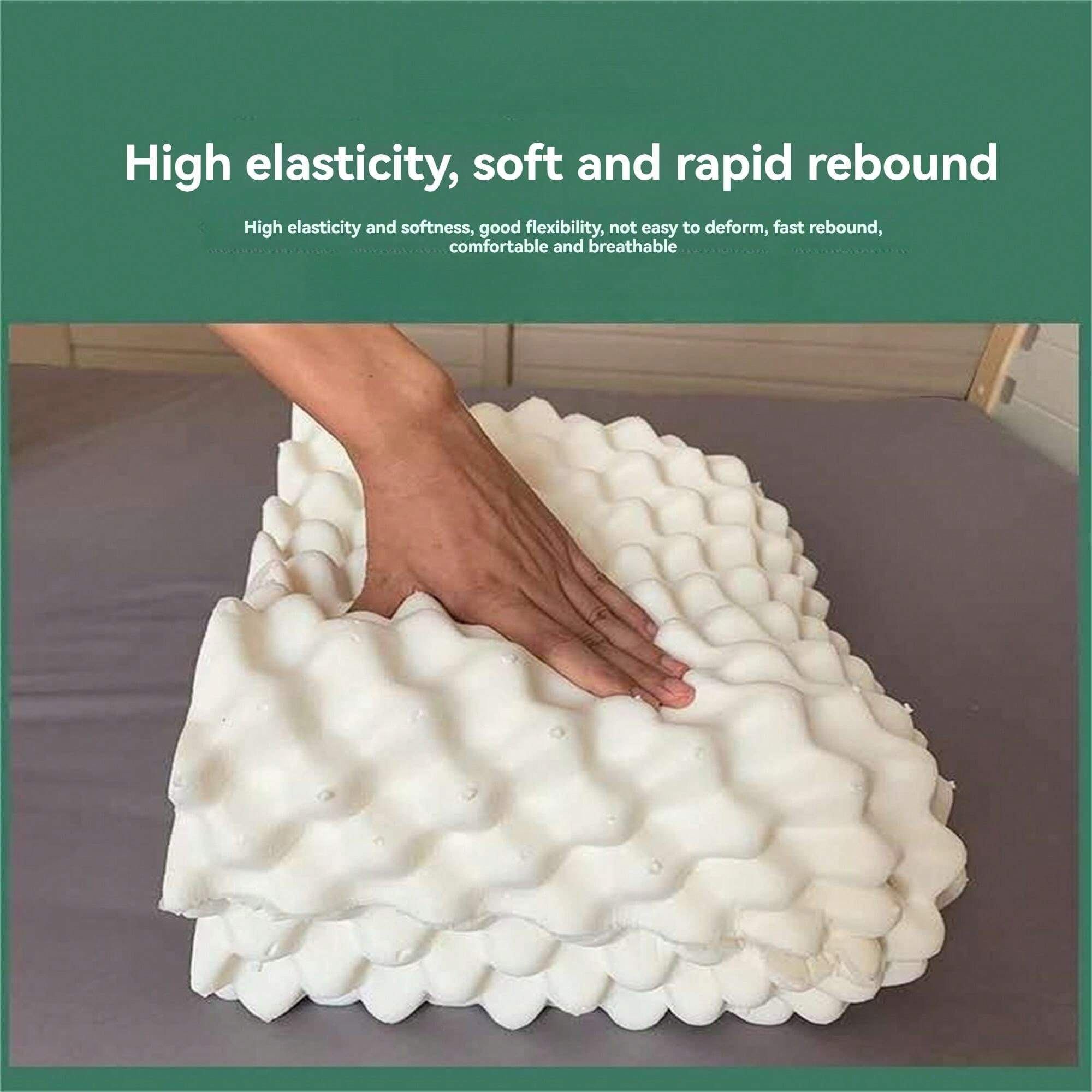 Latex Massage Neck Pillow, Natural Latex Pillow Core | SHEIN EUR