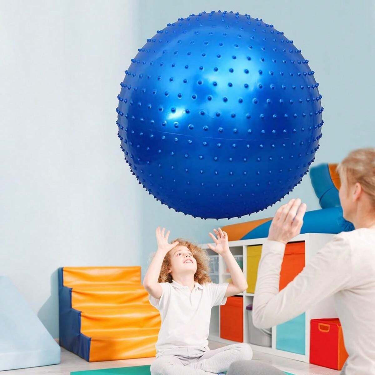 65-85cm Sensory Massage Ball, PVC Yoga Ball With Anti-Burst Granules ...