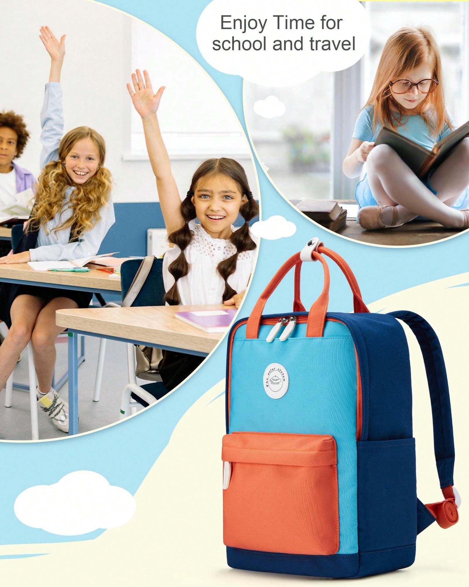 Minimalist Versatile Schoolbag For Teens College Student Junior And ...