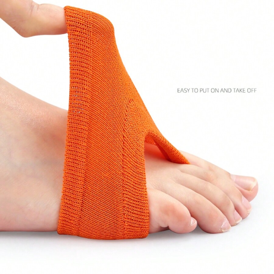 Two Fingers Short Split Toe Half Palm Socks Forefoot Invisible Anti ...