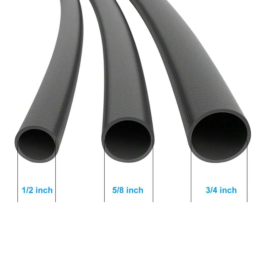 Non-Expanding Garden Hose, Ultra Lightweight, Abrasion Resistant ...