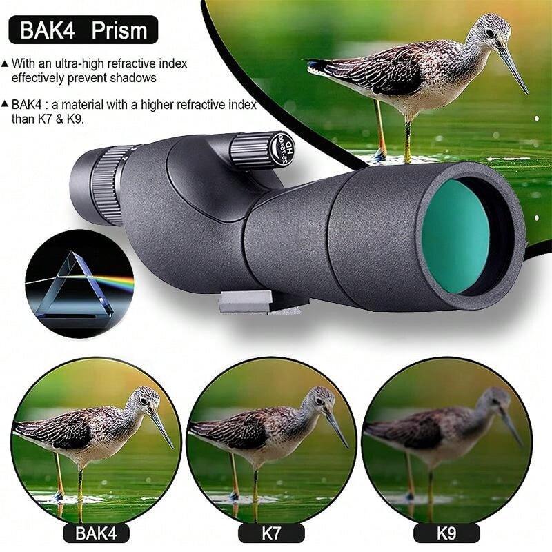 25-75x60 Compact Single Tube Zoom Telescope, Equipped With BAK4 Prisms ...