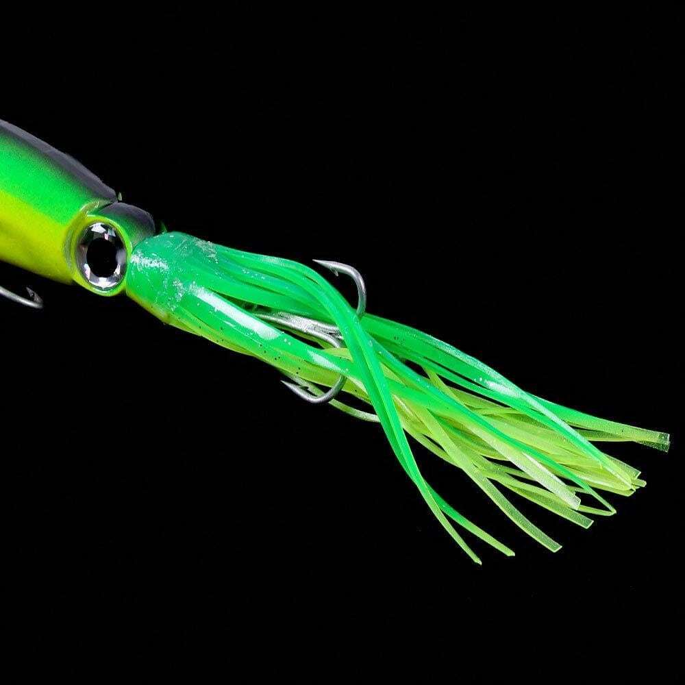 1pc Fishing Lure Soft Bait, Large Squid/Octopus Shaped, Three-Hook ...
