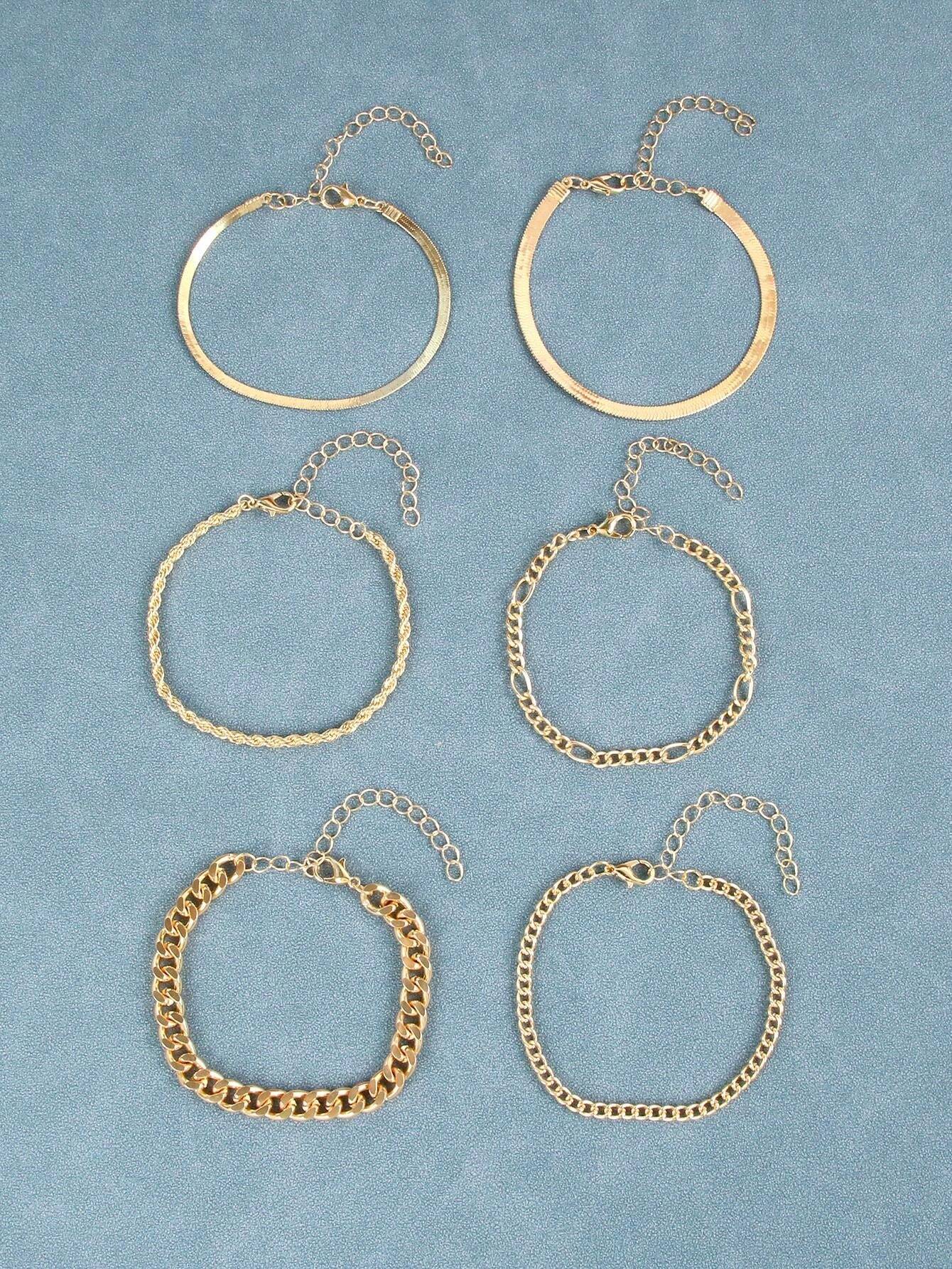 5pcs New Fashion Zinc Alloy Material Waterproof Tarnish Resistant ...