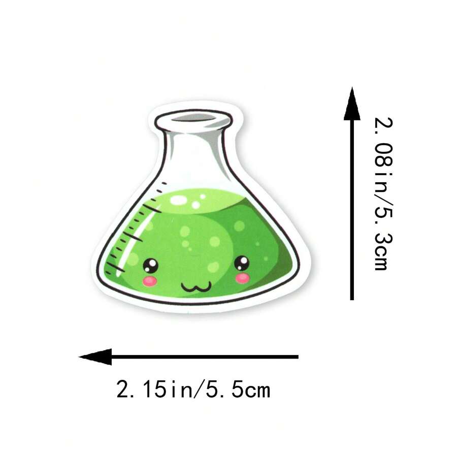 100Pcs Science Stickers, Chemistry Stickers For Teens Adults, Vinyl ...