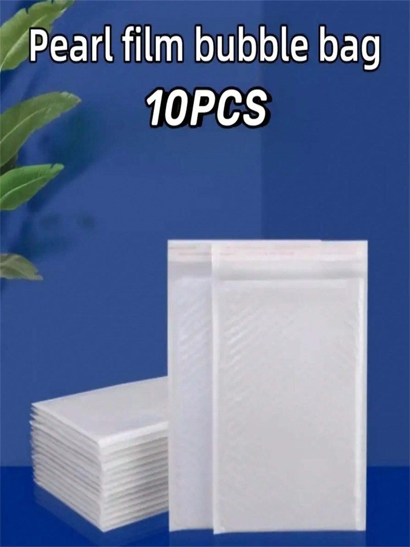 10pcs Thick Foam Express Delivery Bag With Self-Adhesive Closure, White ...