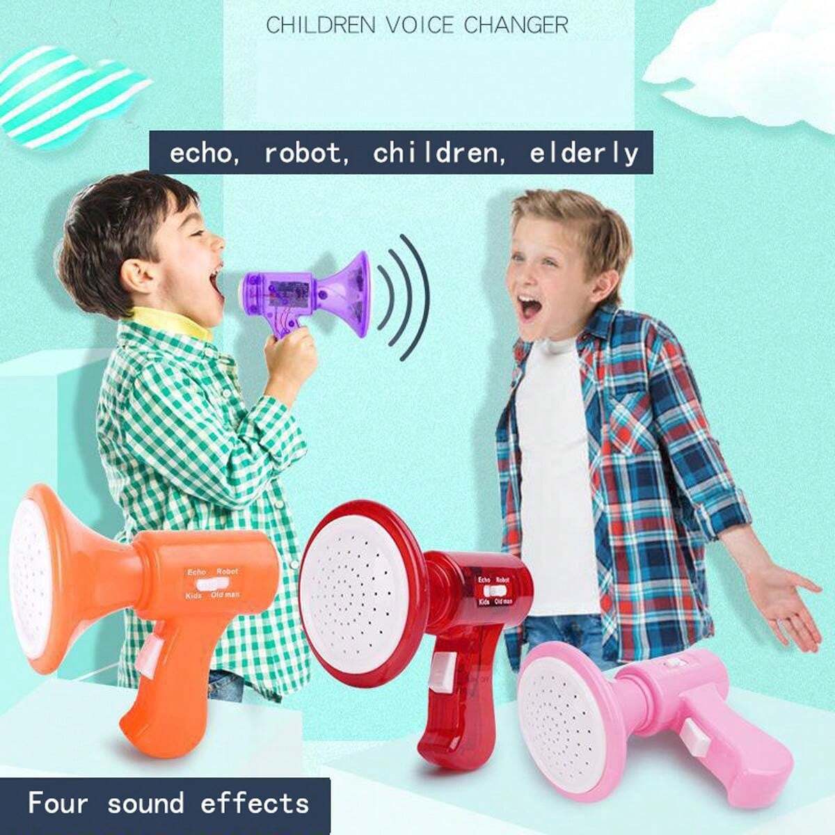 Kids' Multi Voice Changer, Multi Voice Changer With 4 Different Voice ...