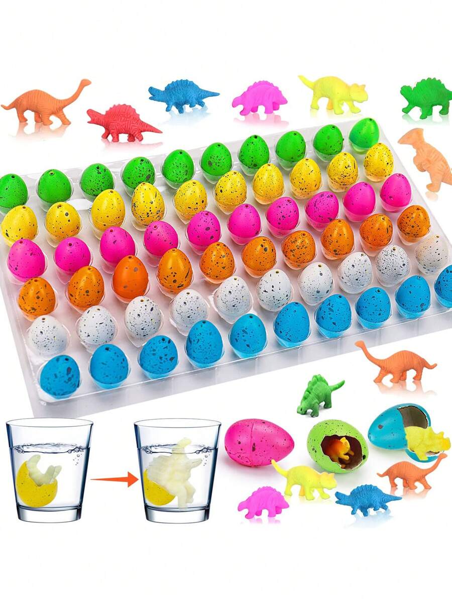 10pcs/20pcs- Novelty Water Growing Mini Dinosaur Eggs Hatching Egg ...