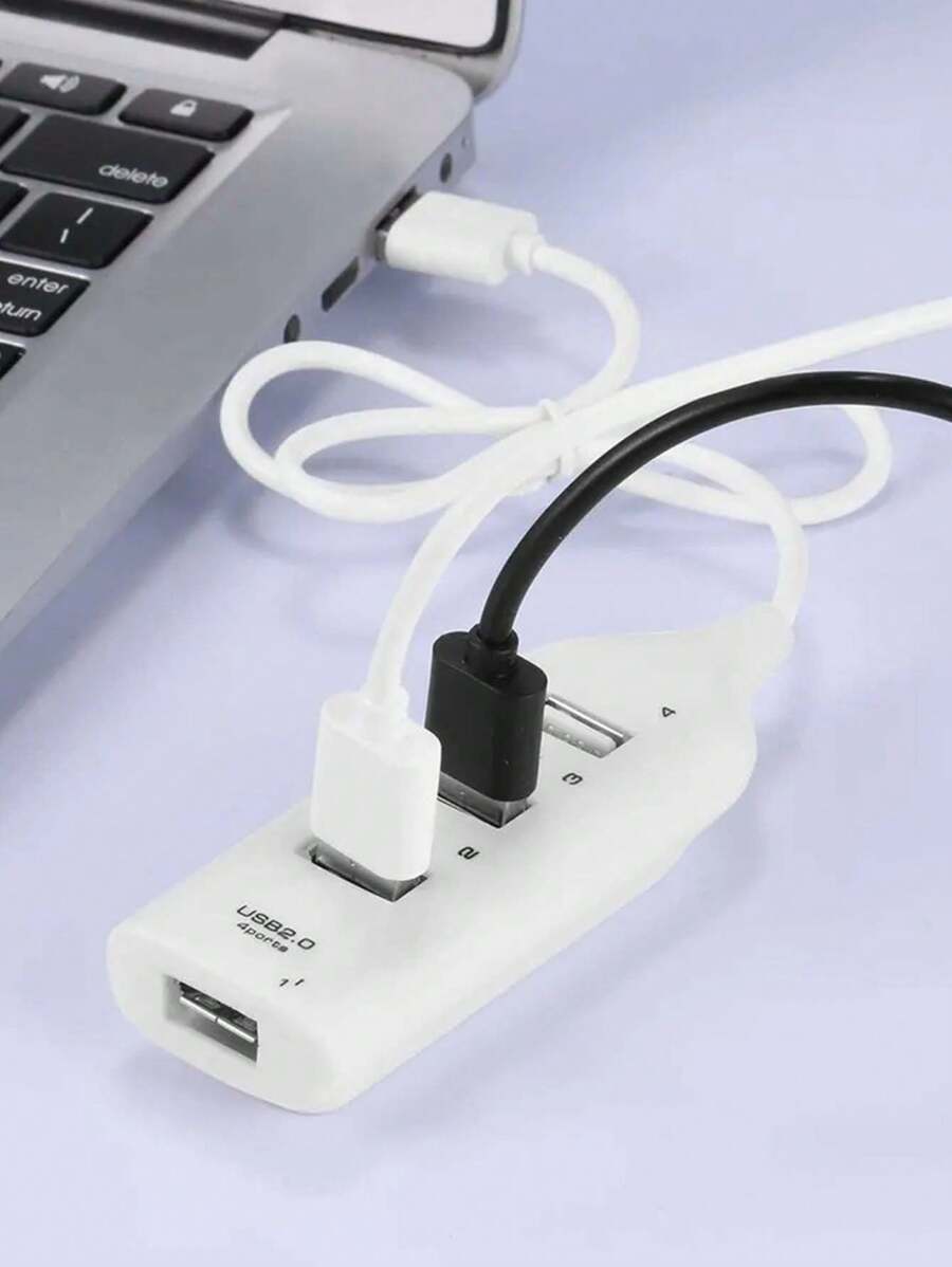 High Speed USB Hub 4 Port USB 2.0 With Cable Mini USB Splitter Hub Use ...